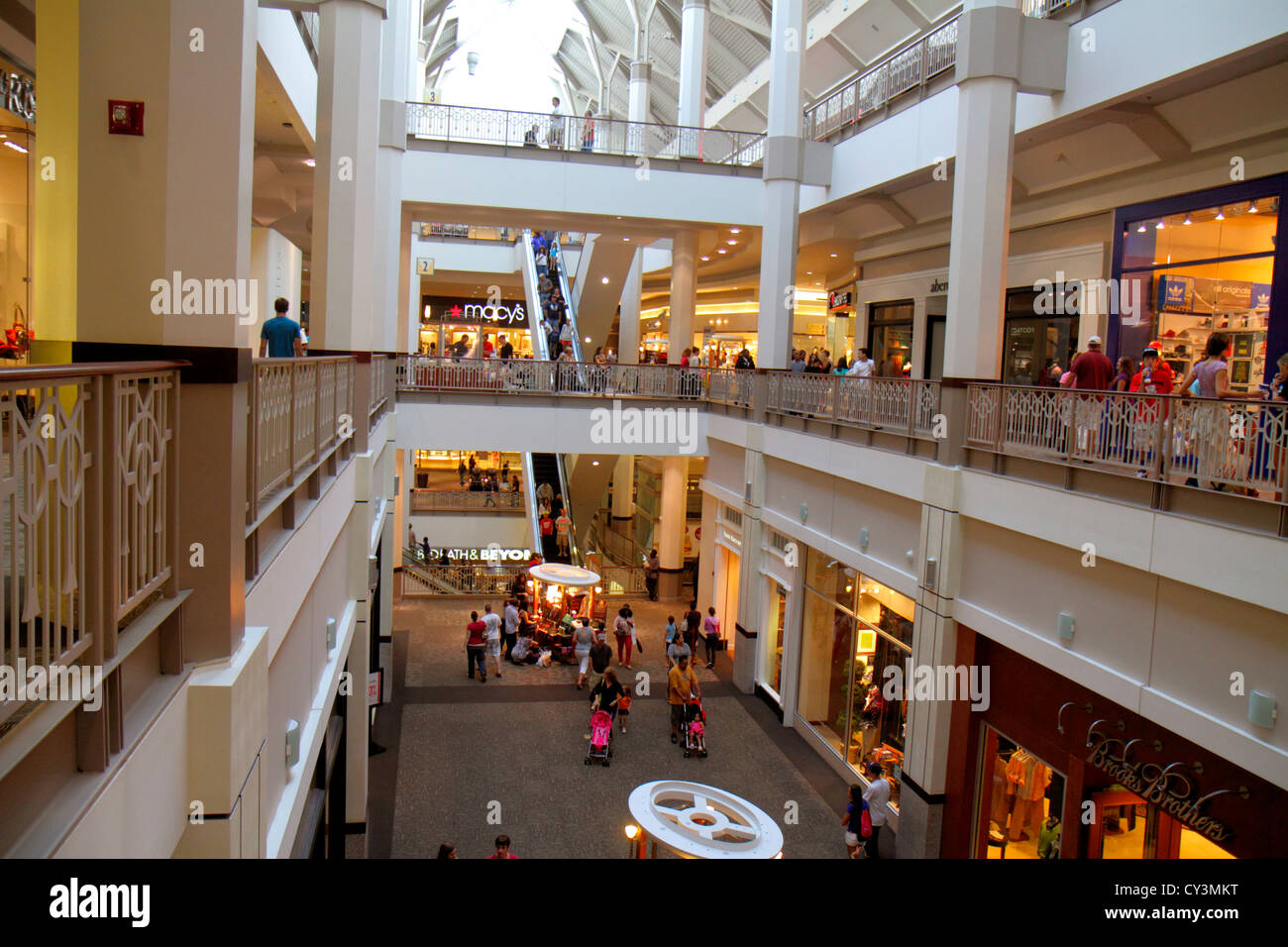Providence Rhode Island,New England,Providence Place mall,interior ...