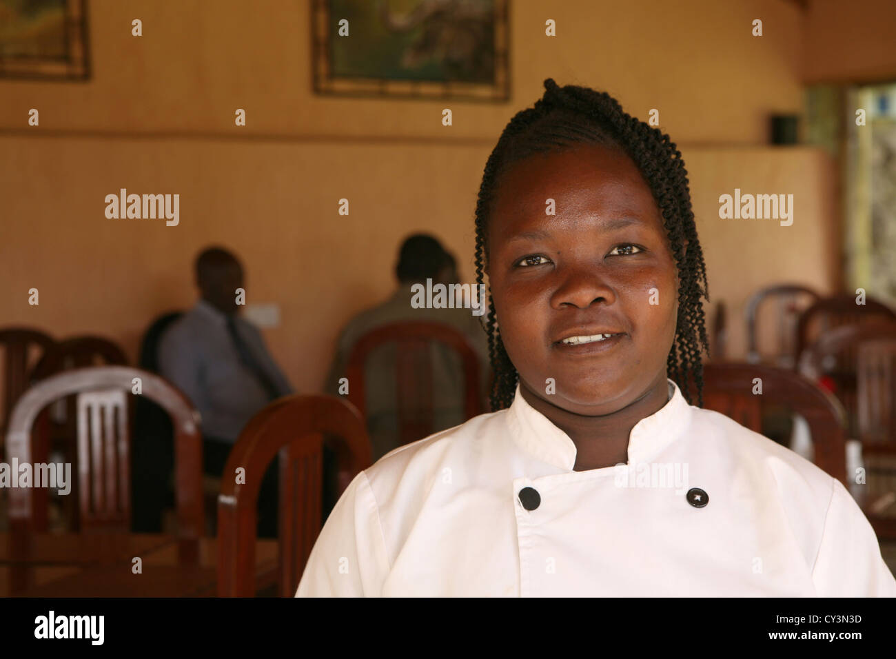 Black waitress in face hi-res stock photography and images - Alamy