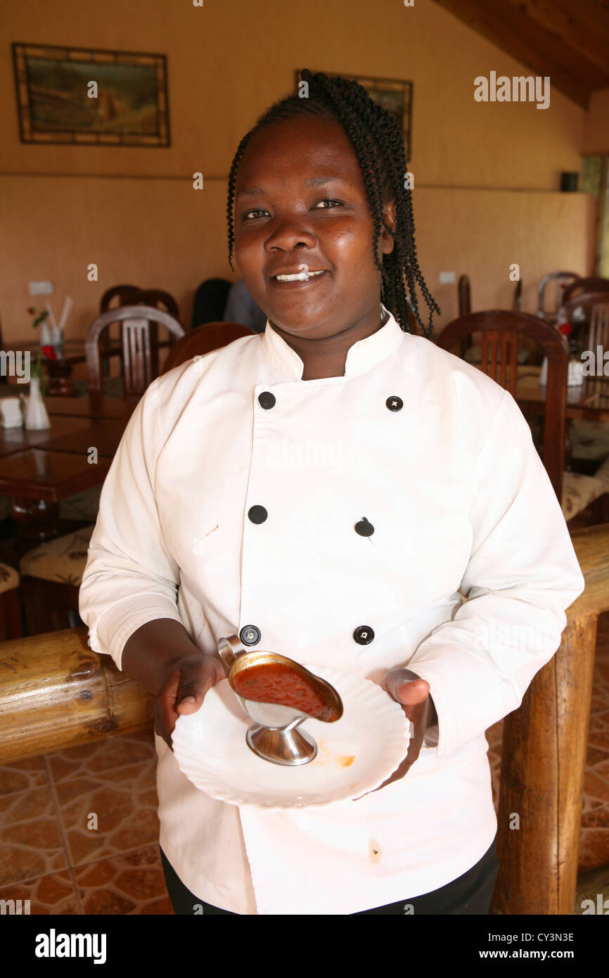 Waiter serving food hotel hi-res stock photography and images - Alamy