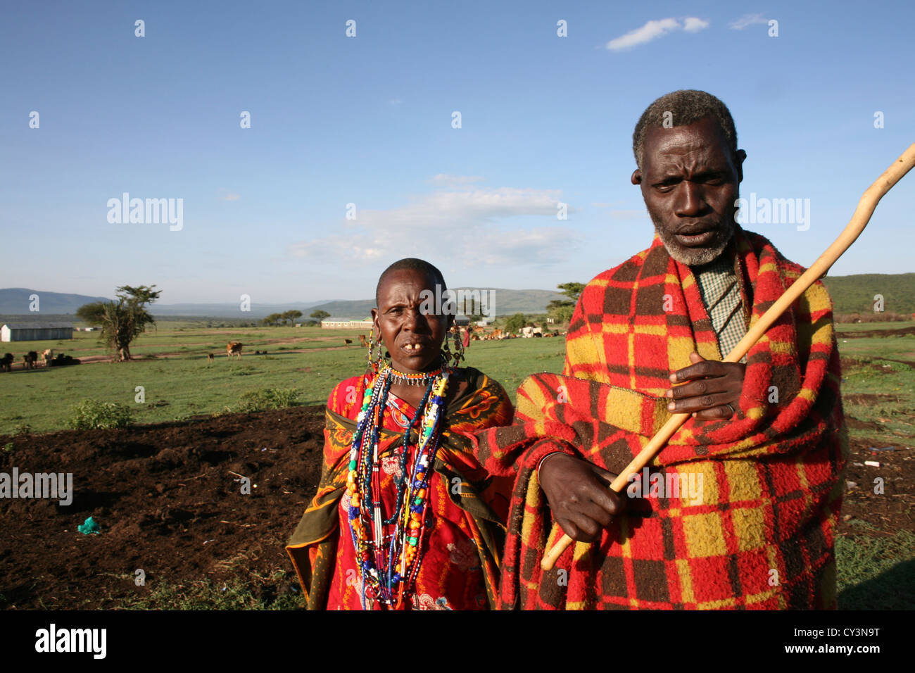 Maasai tribe in Kenya Stock Photo - Alamy