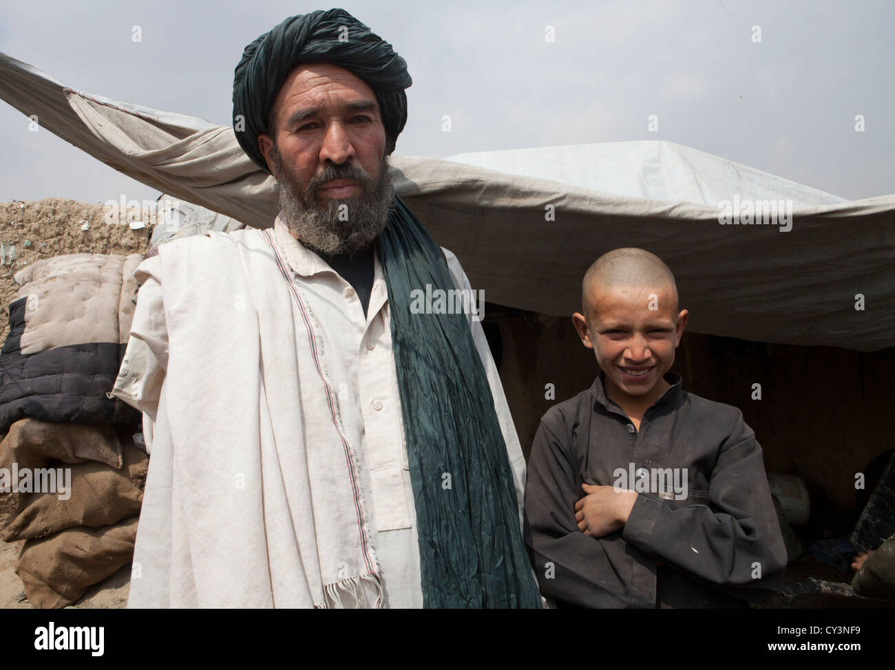 Mohammed Kasim and his father Stock Photo - Alamy