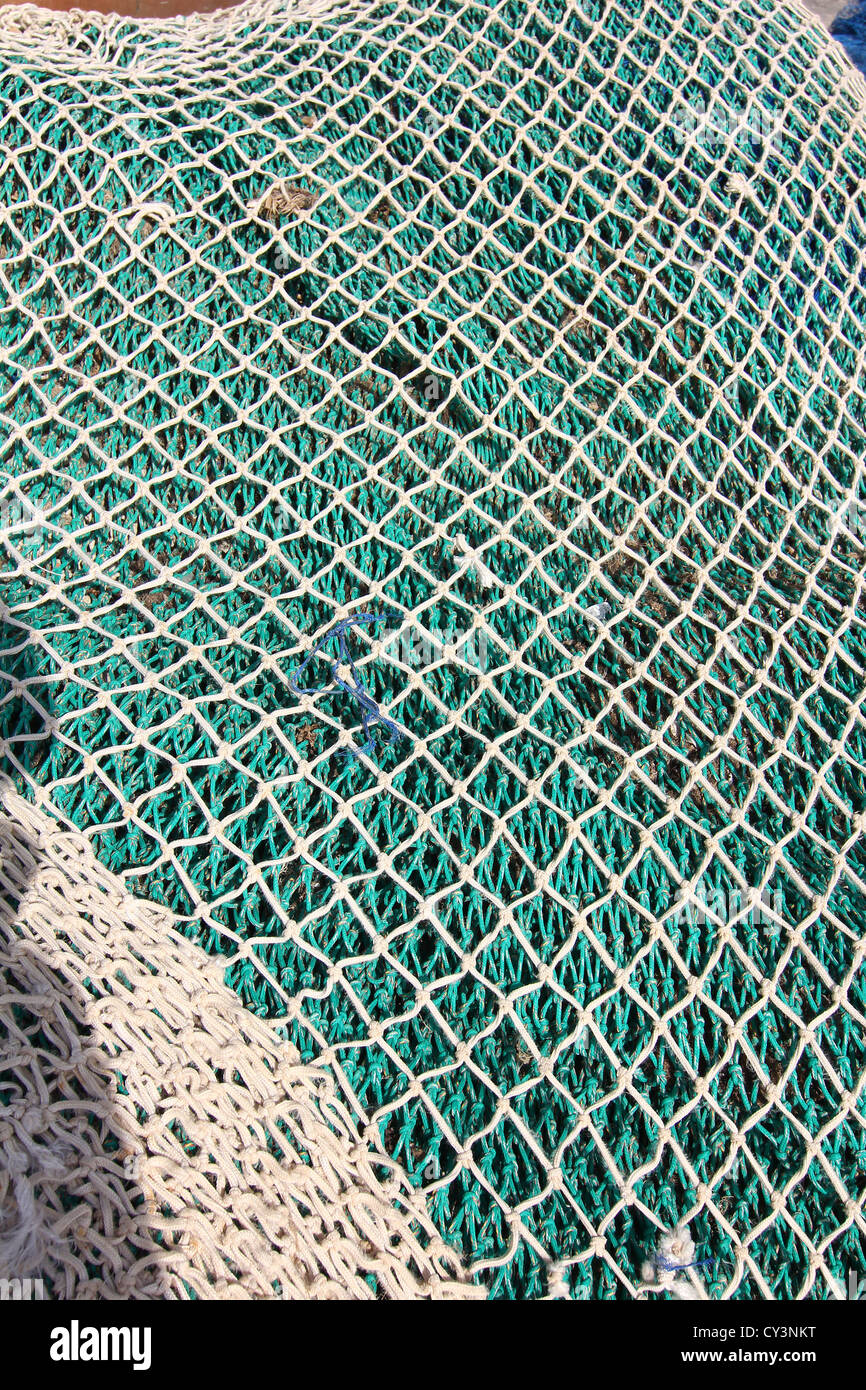 nets and fishing gear at sea Stock Photo - Alamy
