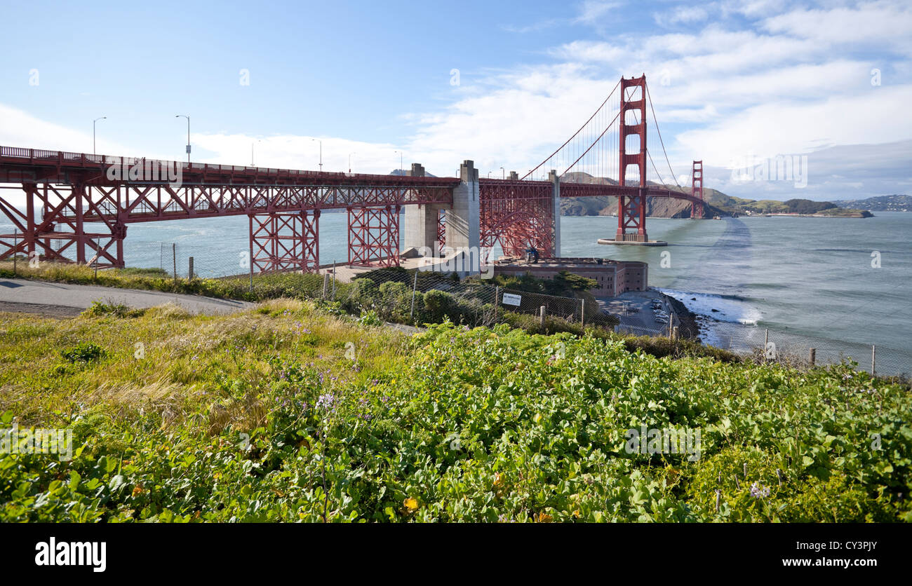The Golden Gate Bridge, San Francisco, California, USA Stock Photo - Alamy