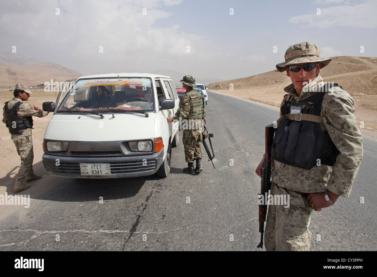 Military checkpoint hi-res stock photography and images - Alamy