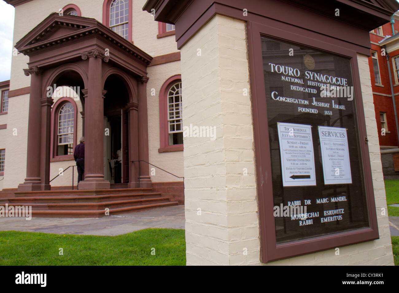 Newport Rhode Island,New England,Patriot's Park,sign,logo,Touro ...