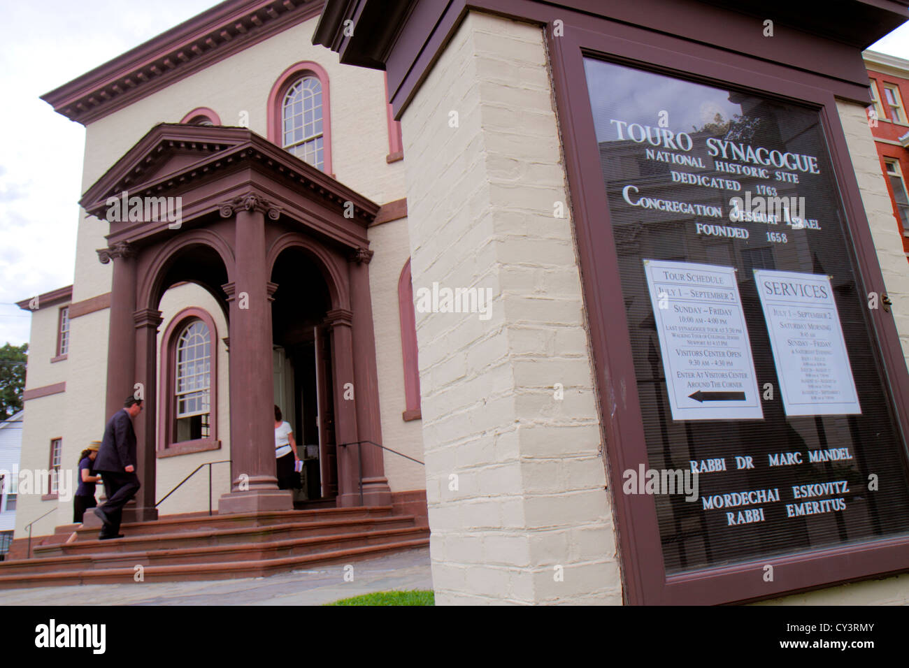 Newport Rhode Island,New England,Patriot's Park,sign,logo,Touro ...