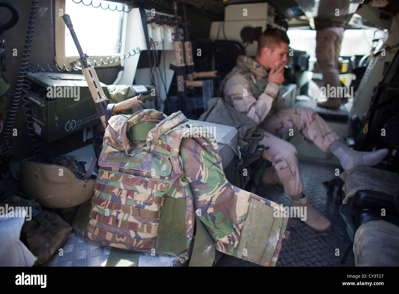 Military Tank Inside