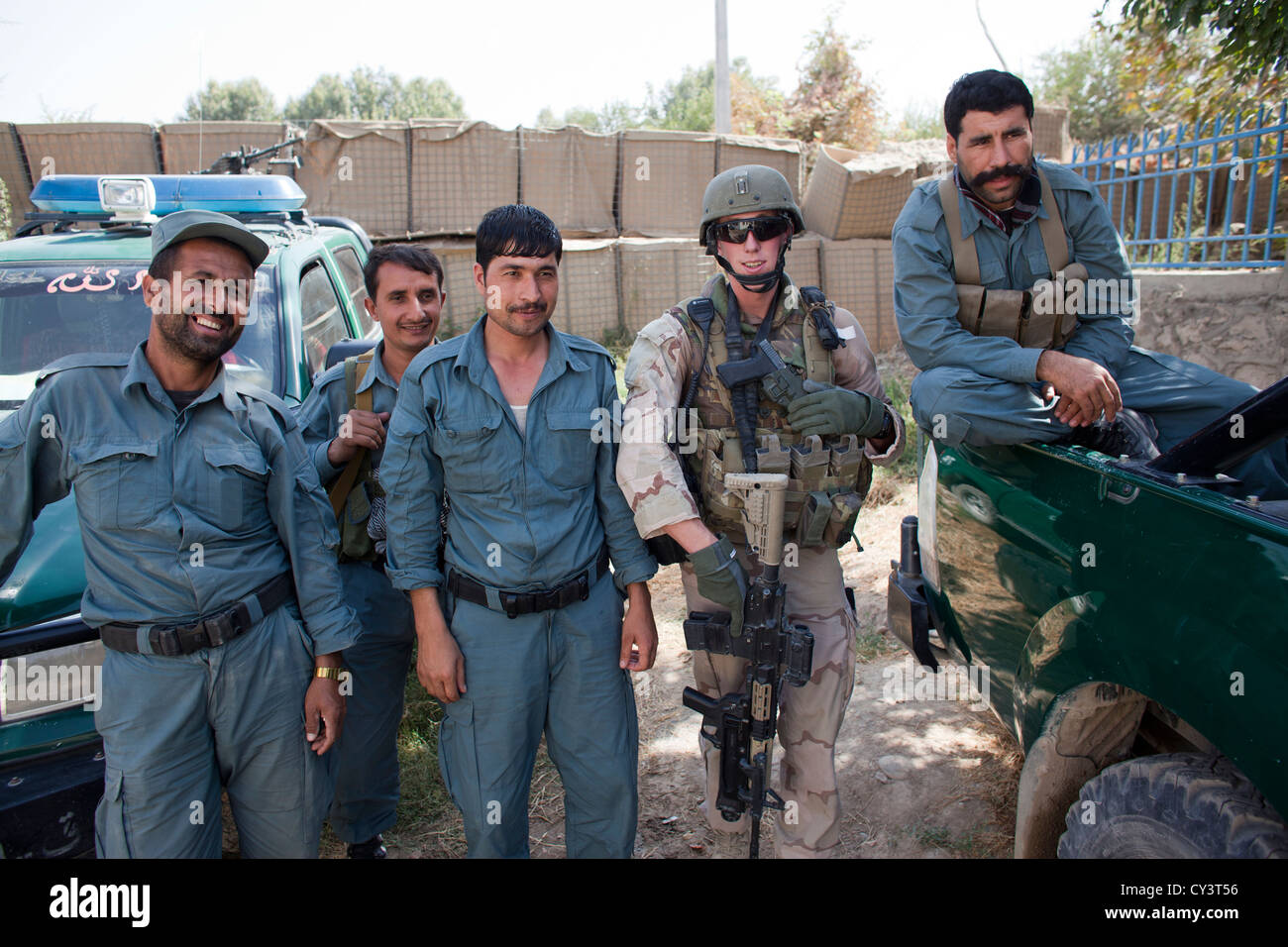 Afghan National Police (ANP) in kunduz, Afghanistan Stock Photo - Alamy