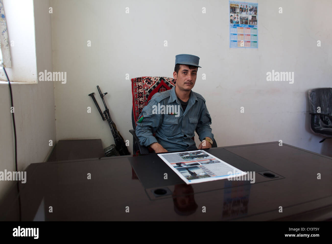 Afghan National Police (ANP) in kunduz, Afghanistan Stock Photo - Alamy