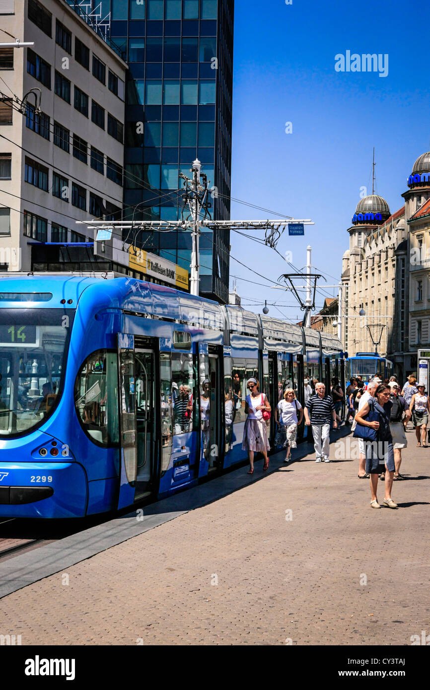 Zagreb trams hi-res stock photography and images - Alamy
