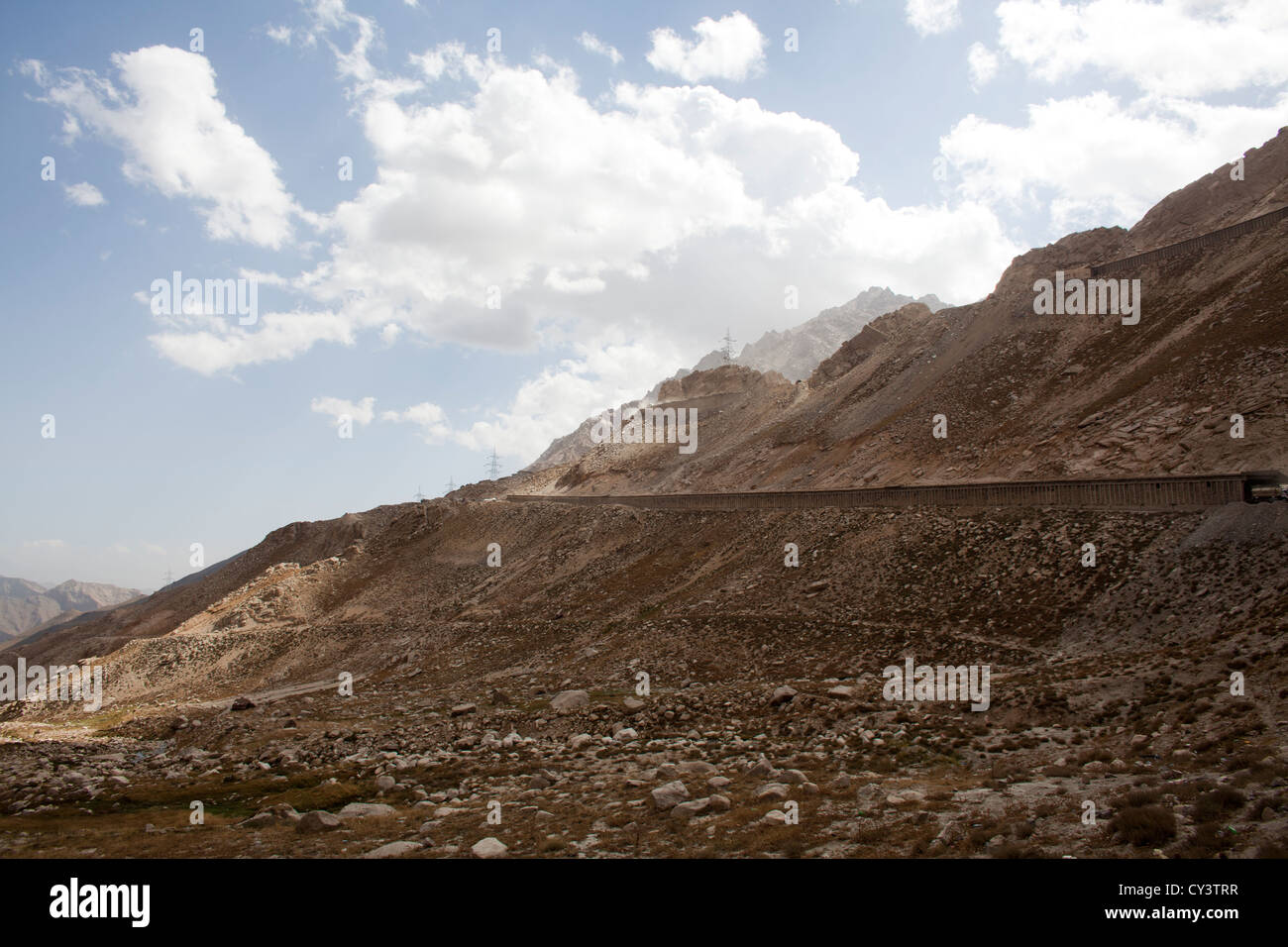 salang pass the only route by land to the north of afghanistan from ...