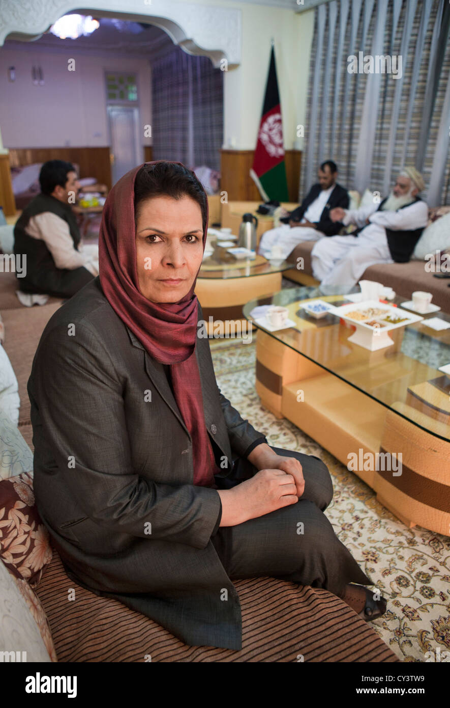 Najia Barakhel, afghan member of parliament Stock Photo - Alamy