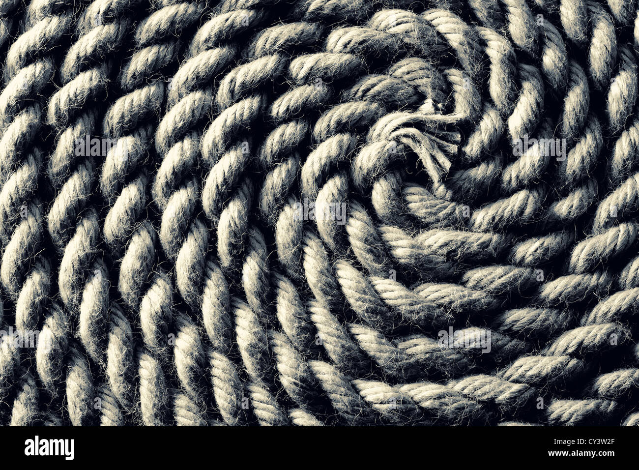 Rope coil hi-res stock photography and images - Alamy