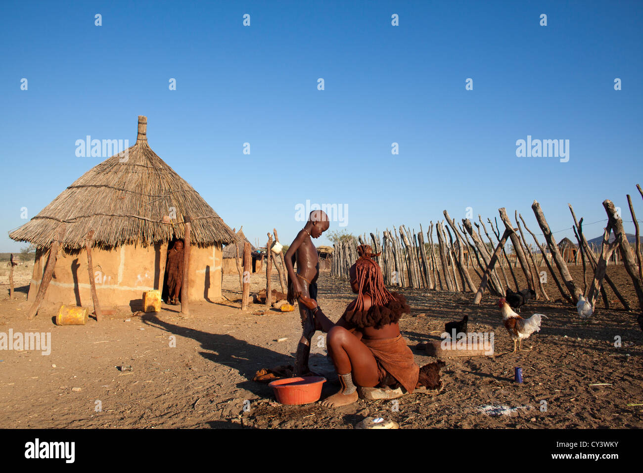 Namibian village house hi-res stock photography and images - Alamy