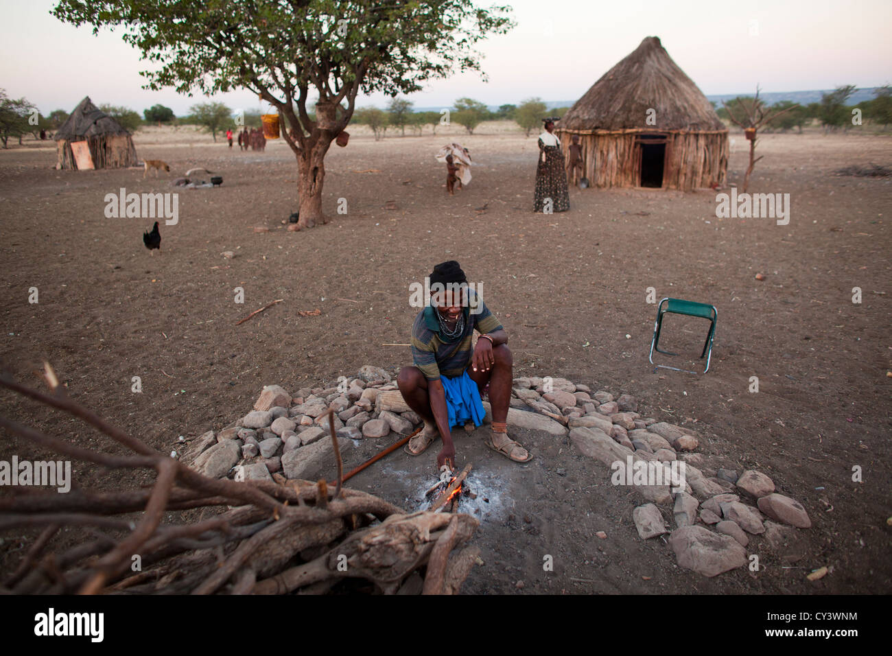 Himba men hi-res stock photography and images - Alamy