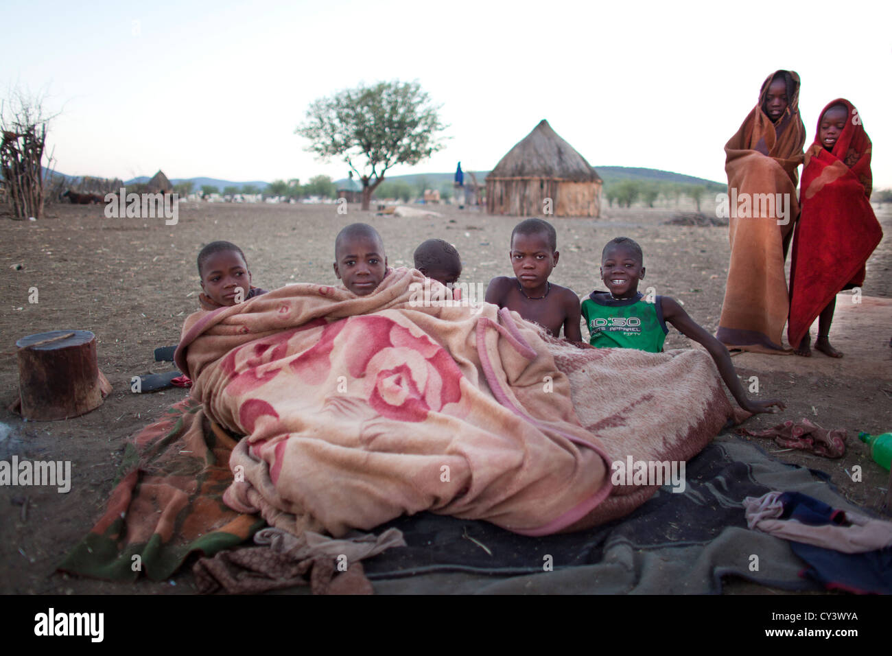Himba tribe in Namibia Stock Photo - Alamy