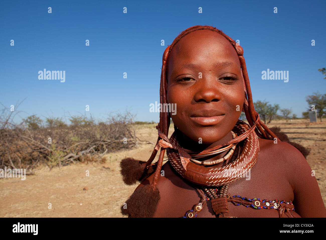 Himba tribe in Namibia Stock Photo - Alamy