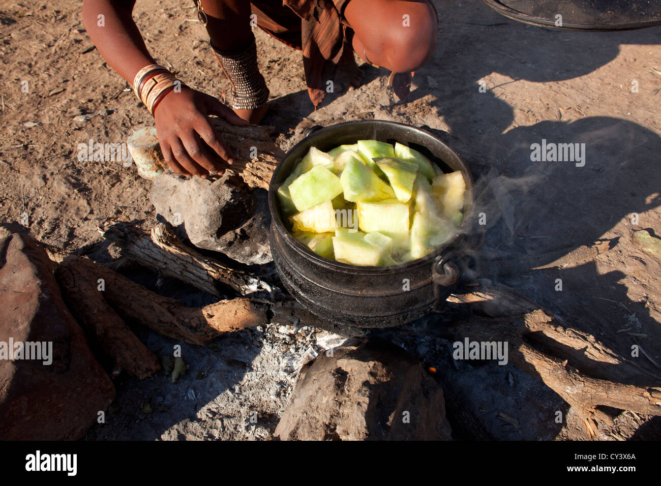 Himba tribe in Namibia Stock Photo - Alamy