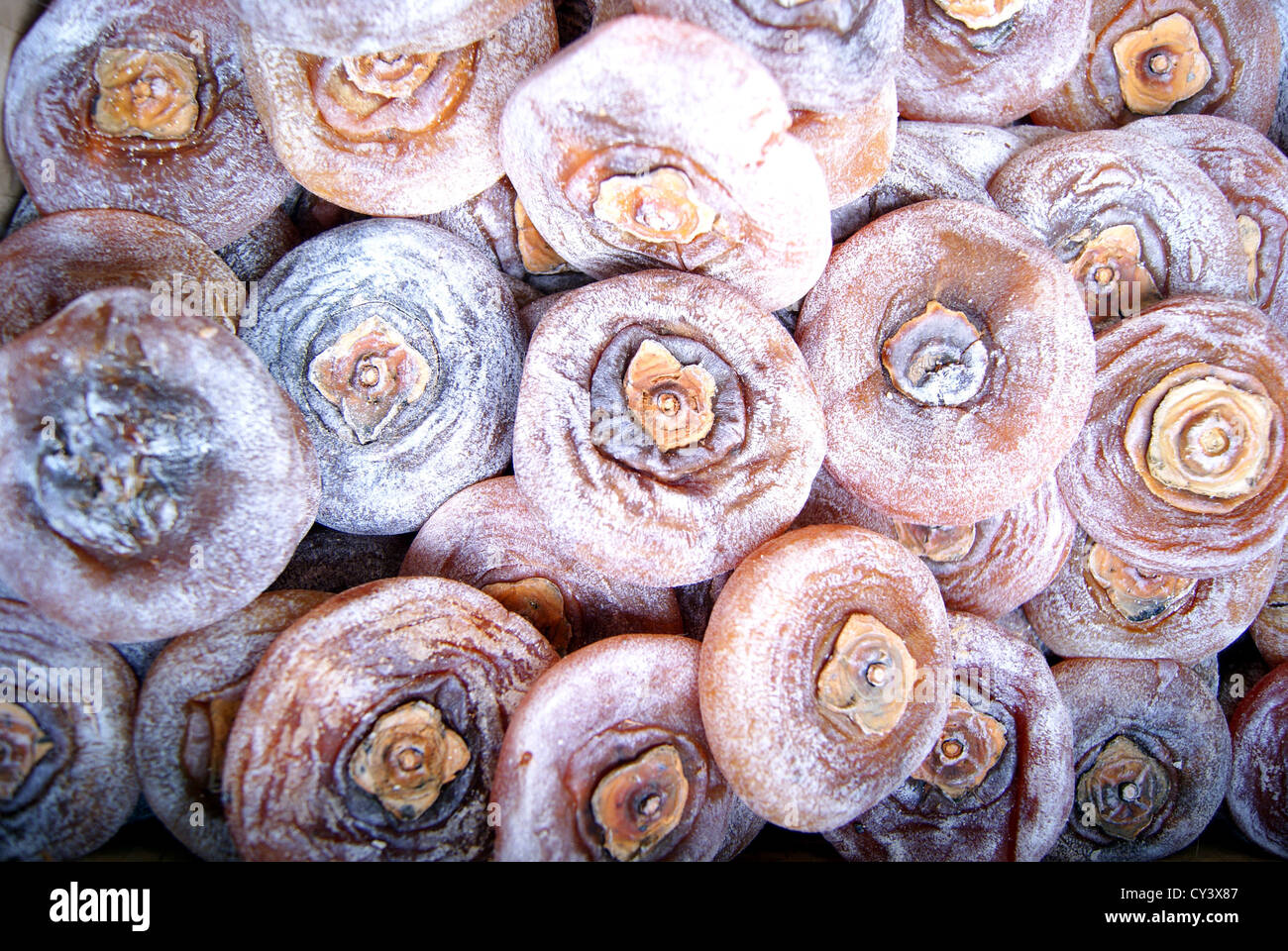 Dry dried persimmon Stock Photo - Alamy
