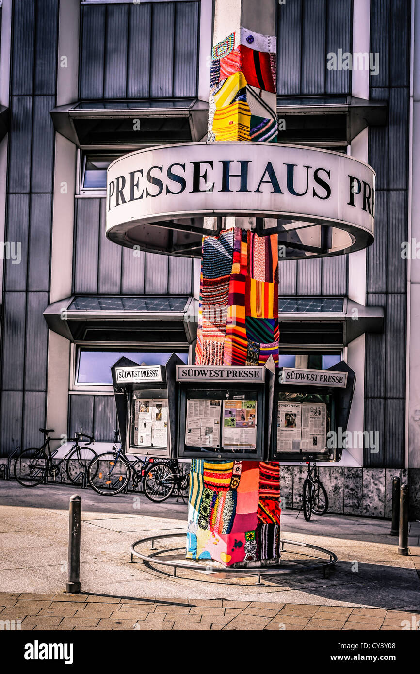 Press ad advertisement display hi-res stock photography and images - Alamy