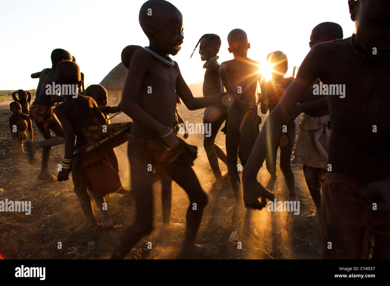 Himba tribe in Namibia Stock Photo - Alamy