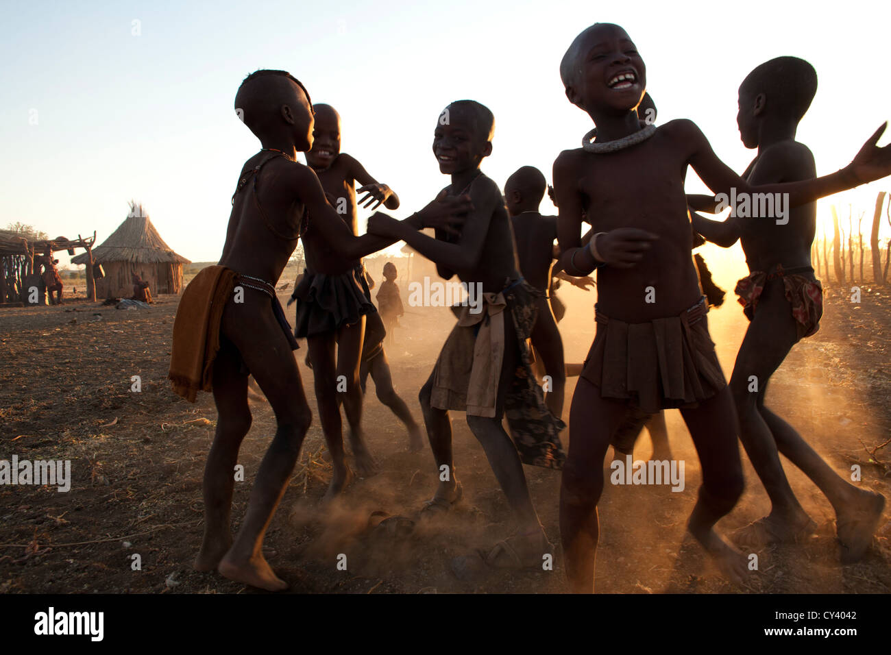 Himba tribe in Namibia Stock Photo - Alamy