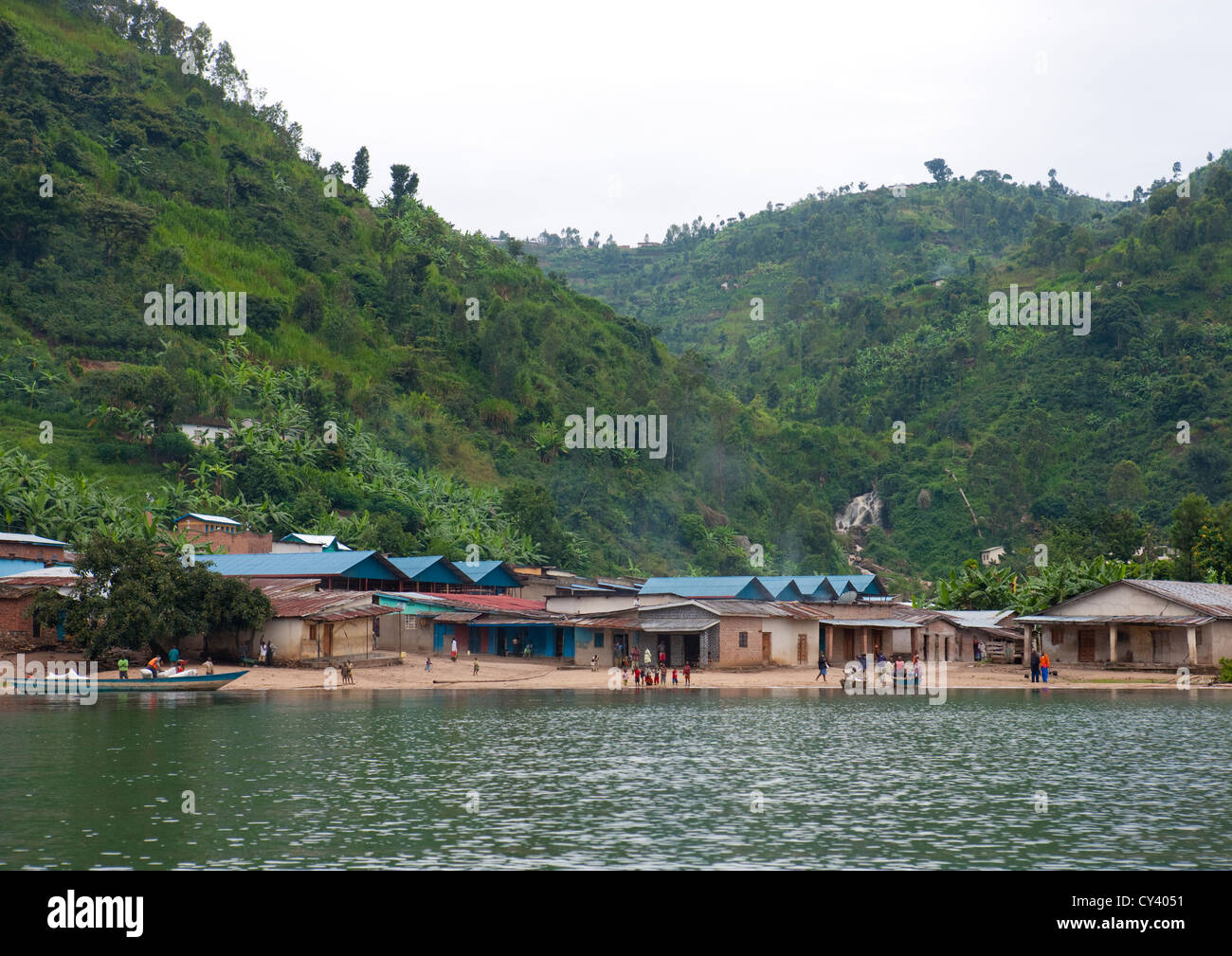 Nkora Village - Rwanda Stock Photo - Alamy