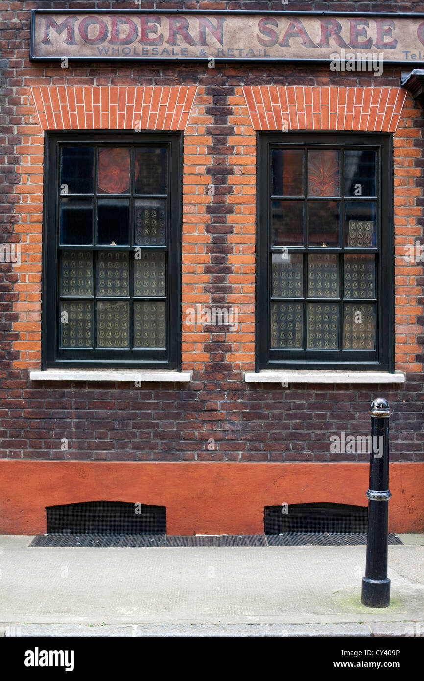 A restored Georgian House. Spitalfields. London UK Stock Photo - Alamy