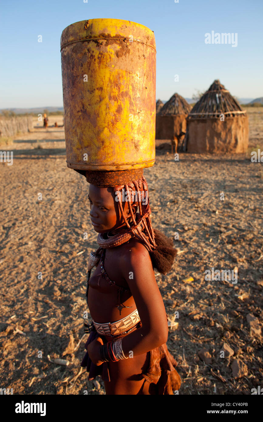 Himba tribe in Namibia Stock Photo - Alamy