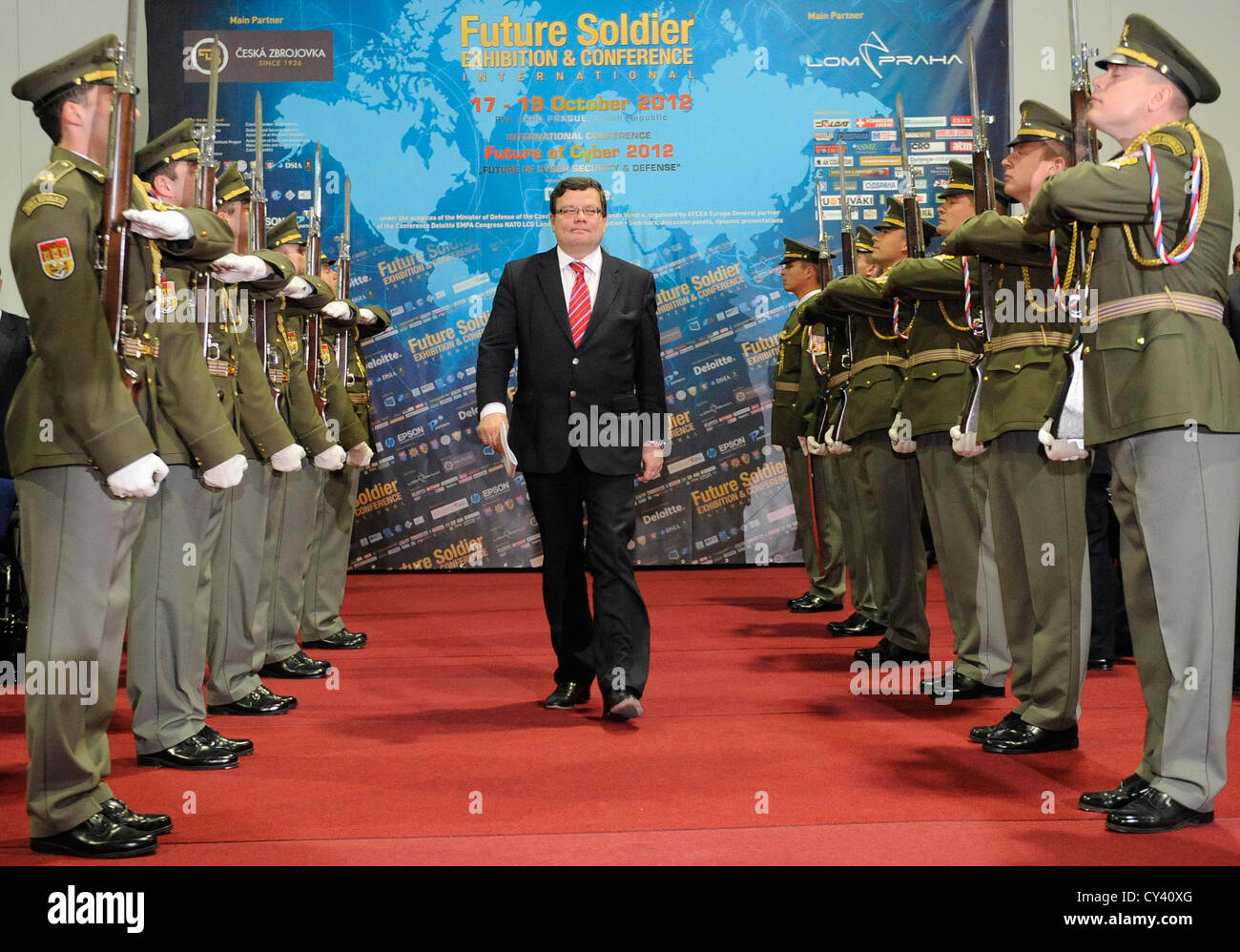 Czech defence minister Alexandr Vondra opens international military ...