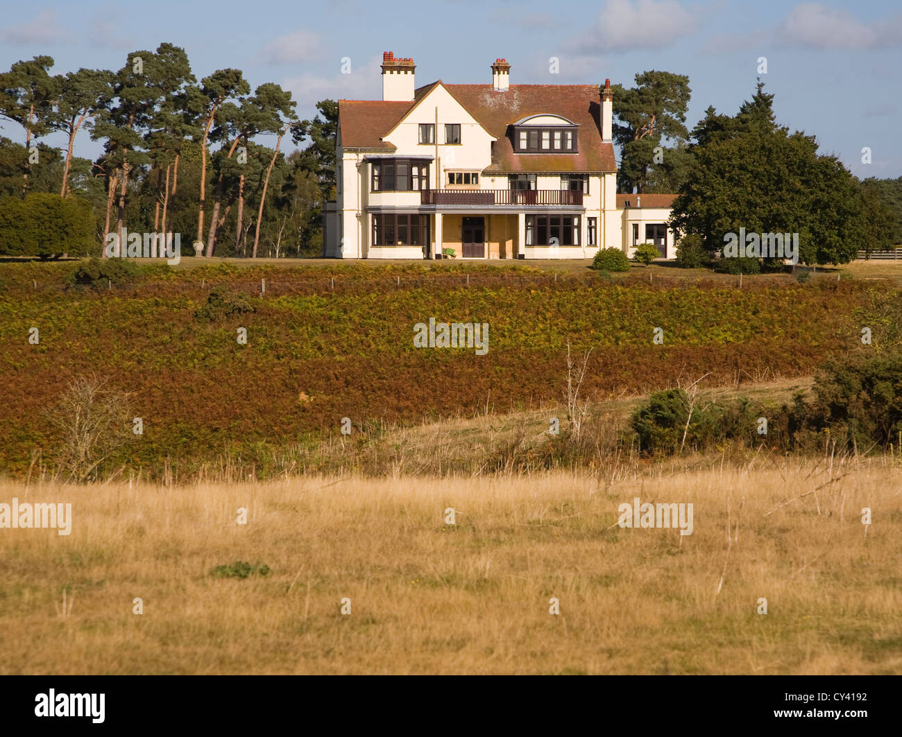 Tranmer House Sutton Hoo Suffolk England Stock Photo - Alamy