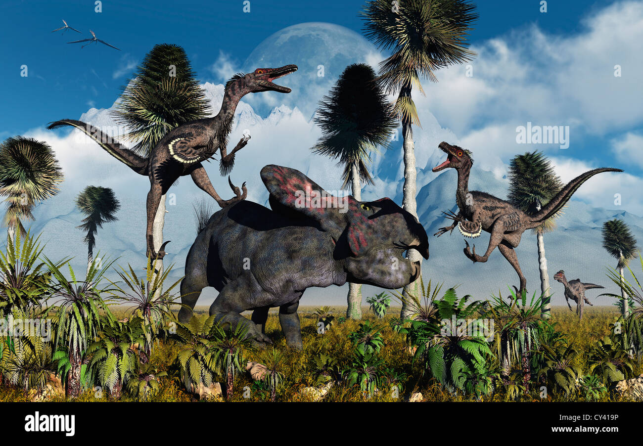Protoceratops Walking With Dinosaurs