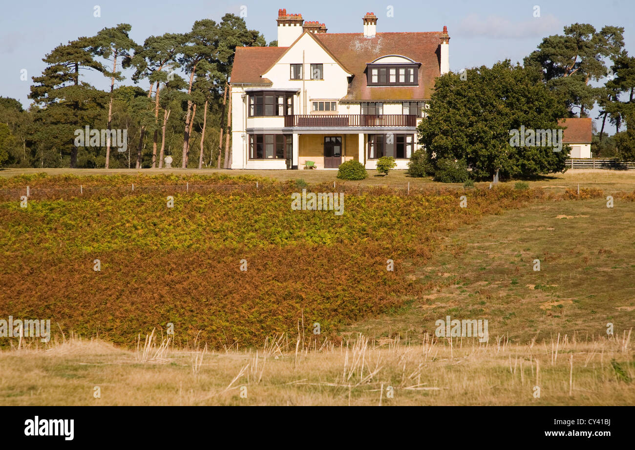 Tranmer House Sutton Hoo Suffolk England Stock Photo - Alamy