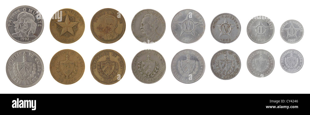 Cuban Peso Coins