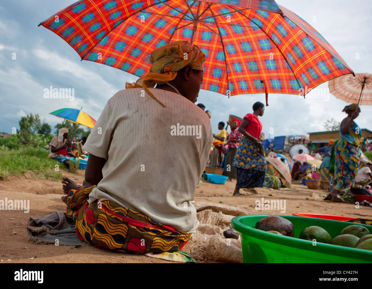 Market Near Kigali - Rwanda Stock Photo - Alamy