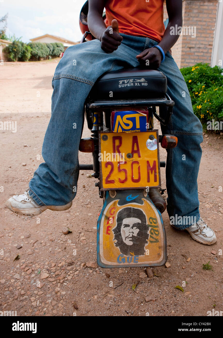 Motorbike - Rwanda Stock Photo - Alamy