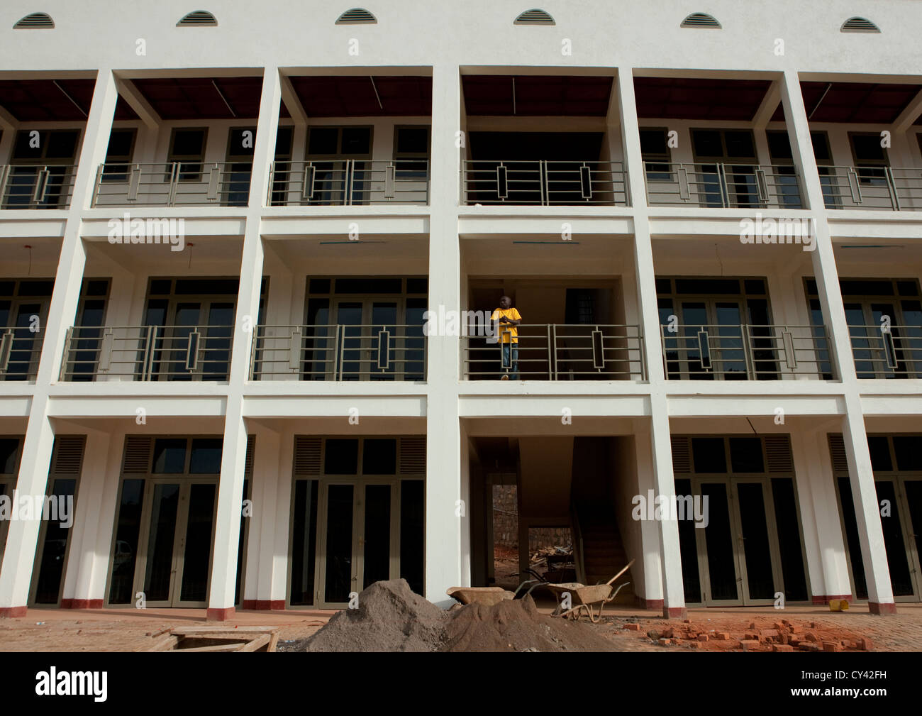 New Building In Kigali- Rwanda Stock Photo - Alamy