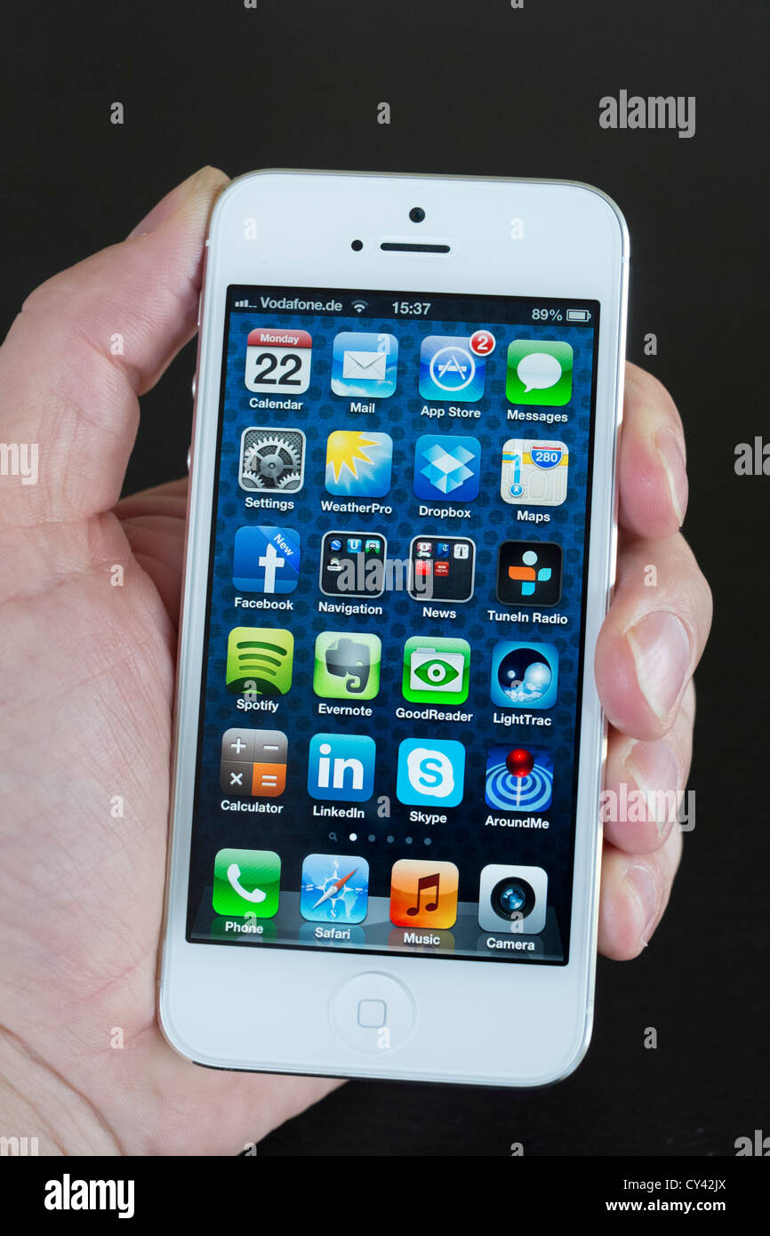 Iphone 5 Dial Screen