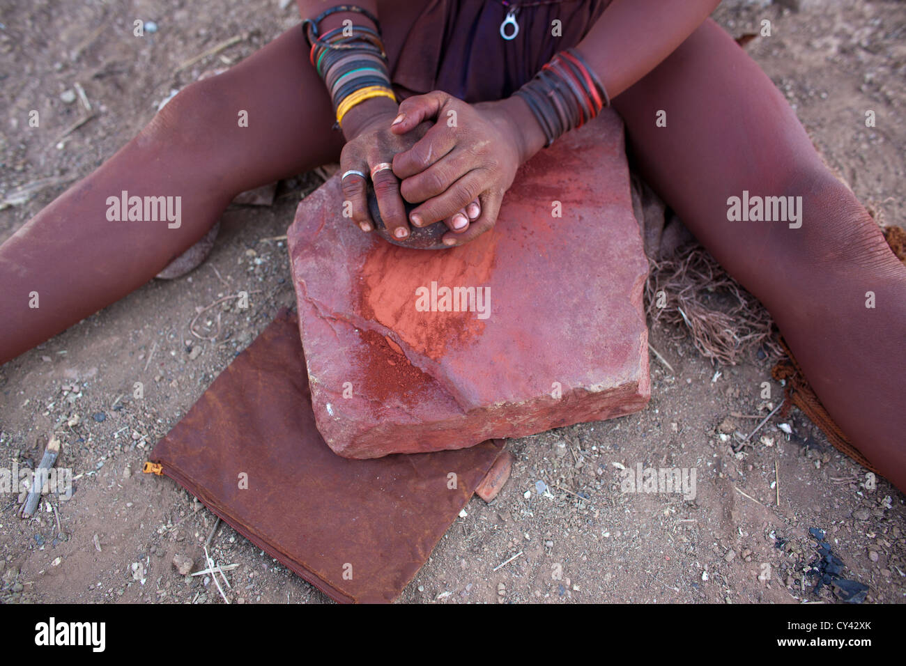 Himba tribe in Namibia Stock Photo - Alamy