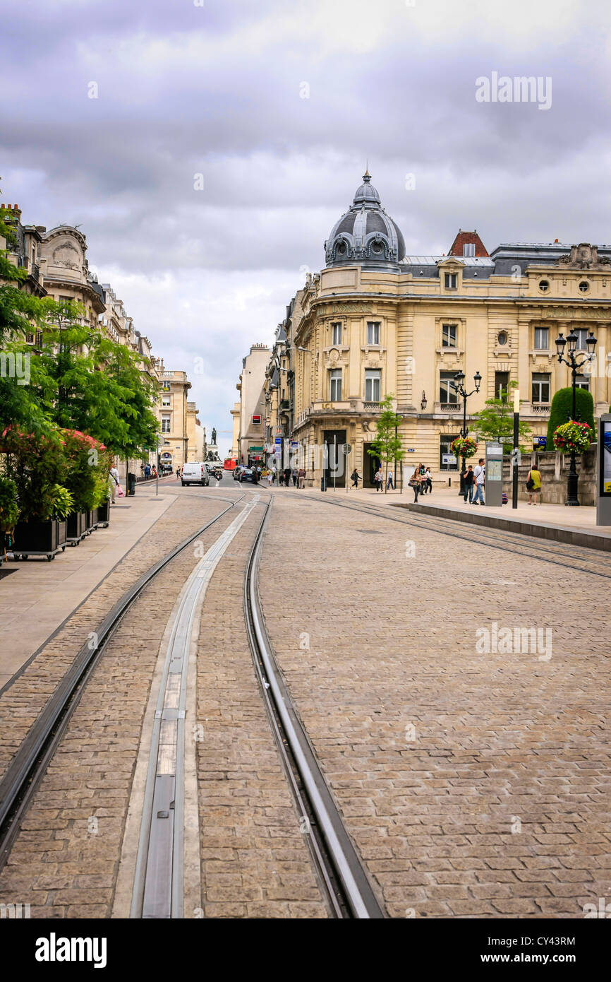 Reims street scene hi-res stock photography and images - Alamy