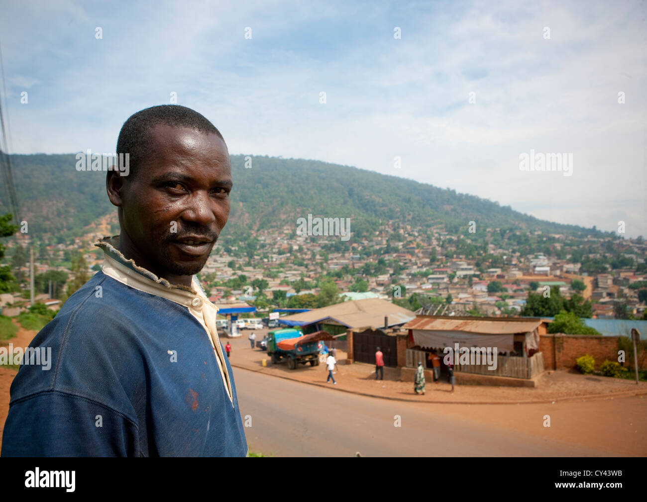 Man In Kigali- Rwanda Stock Photo - Alamy