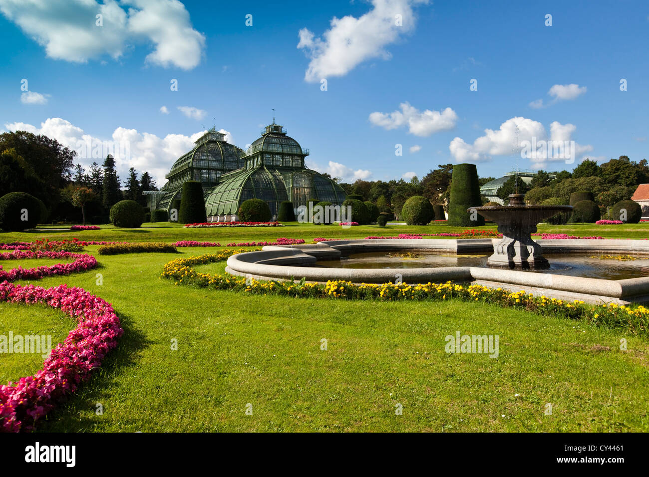 Palmenhaus at the Imperial Garden of Schönbrunn Stock Photo - Alamy