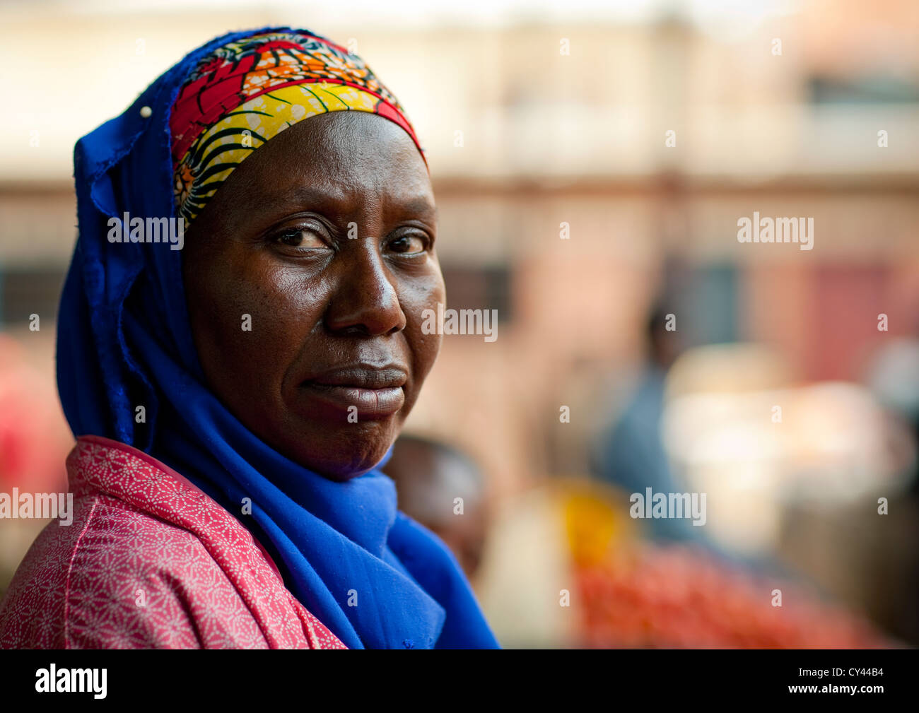 Miss Marianne, Kimisagara Market In Kigali - Rwanda Stock Photo - Alamy