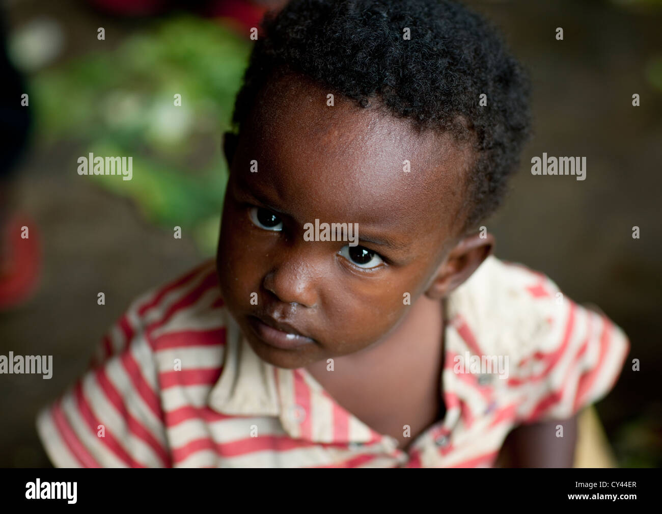 Kid In Kimisagara Market In Kigali - Rwanda Stock Photo - Alamy