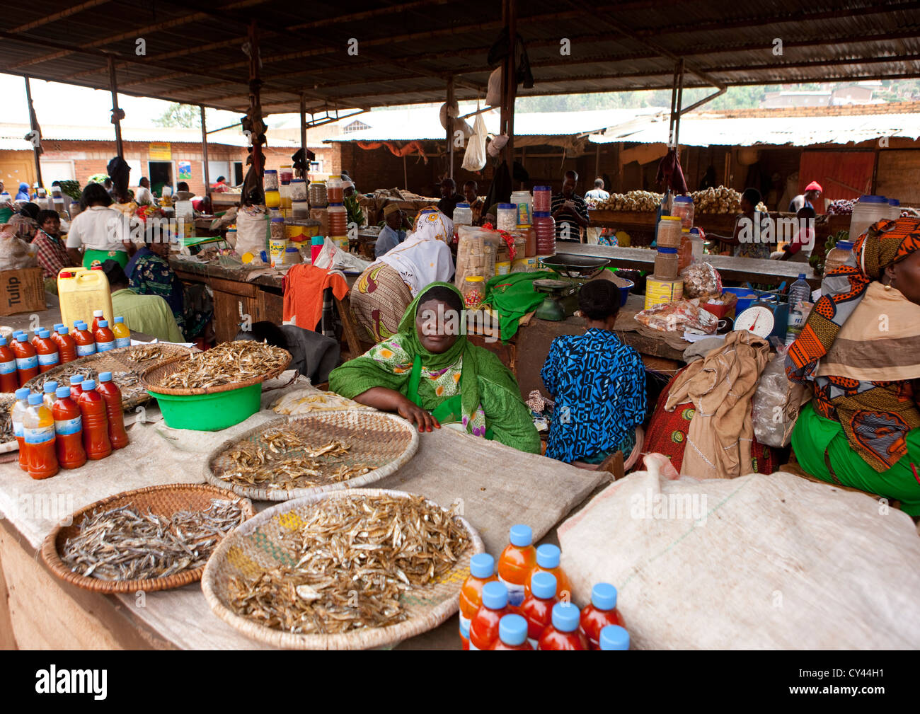 Kimisagara Market In Kigali - Rwanda Stock Photo - Alamy