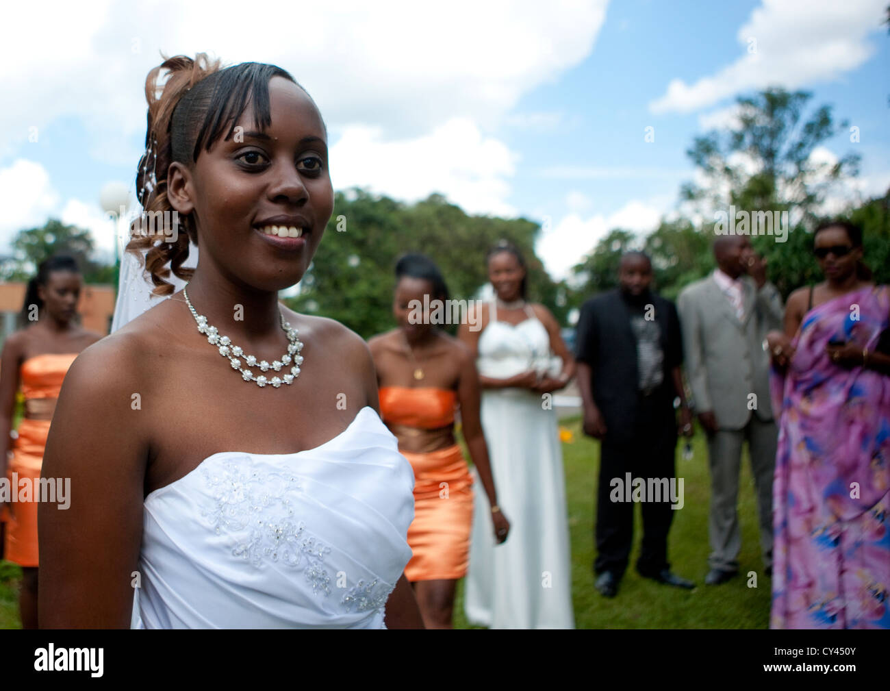 Wedding In Kigali - Rwanda Stock Photo - Alamy