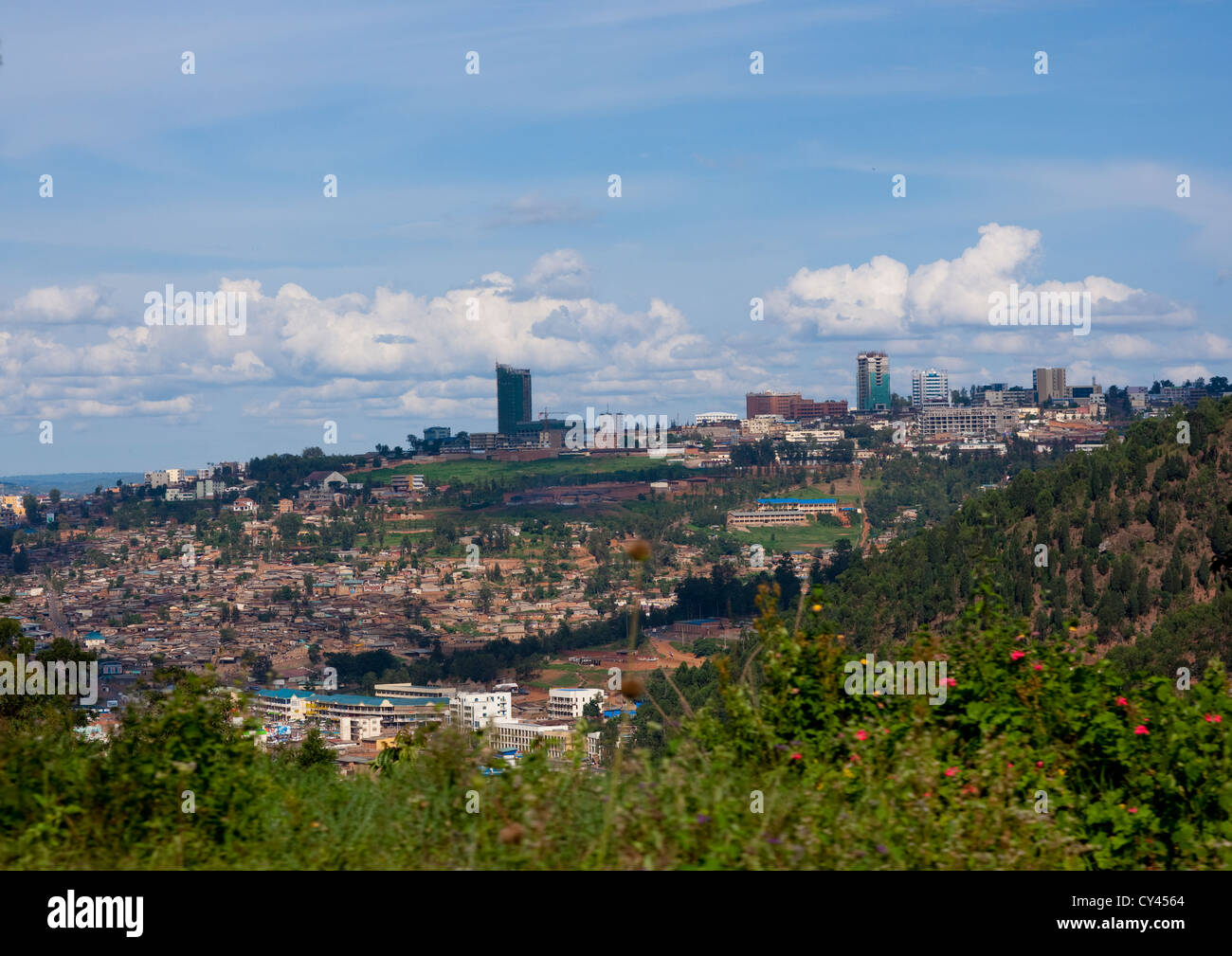 Kigali Hills View - Rwanda Stock Photo - Alamy