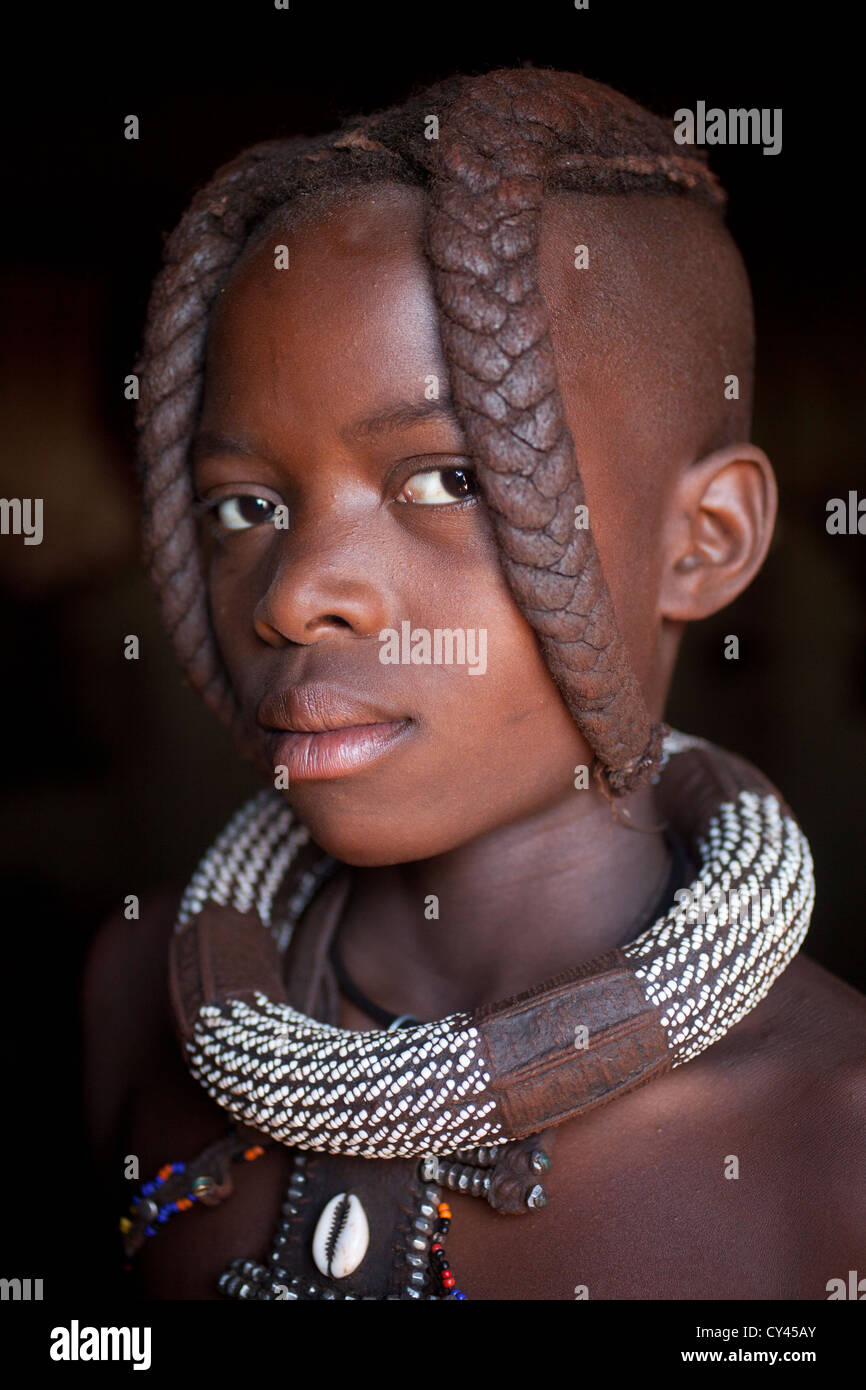 Himba tribe in Namibia Stock Photo - Alamy