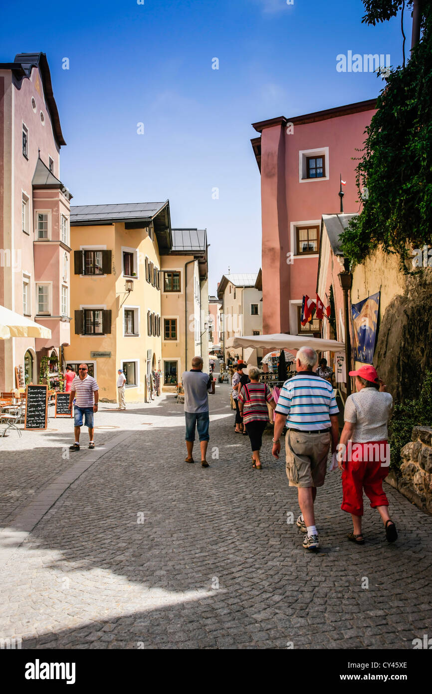 Rattenberg main street in the Tyrol area of Austria Stock Photo - Alamy
