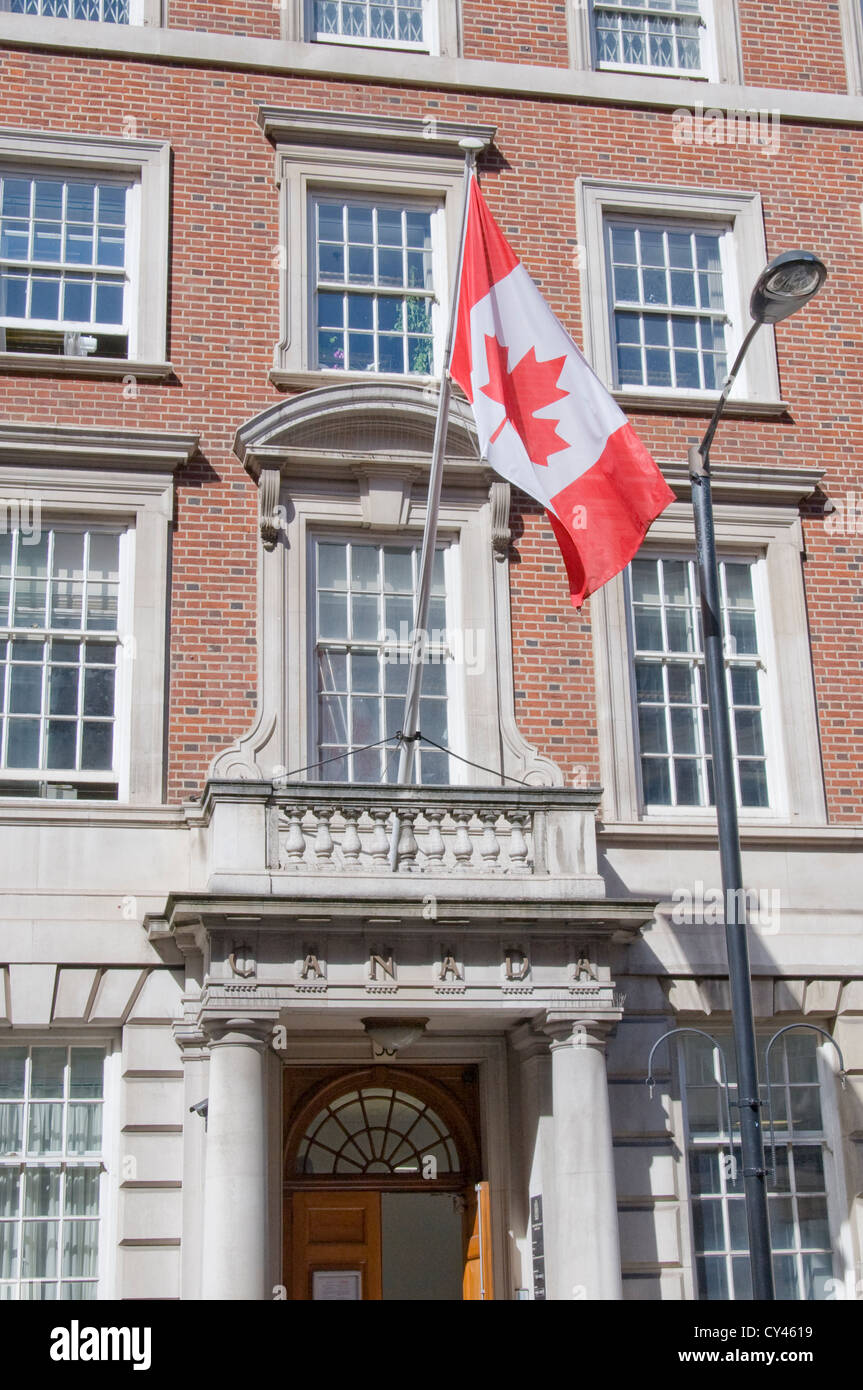 High Commission of Canada building in the UK Stock Photo - Alamy